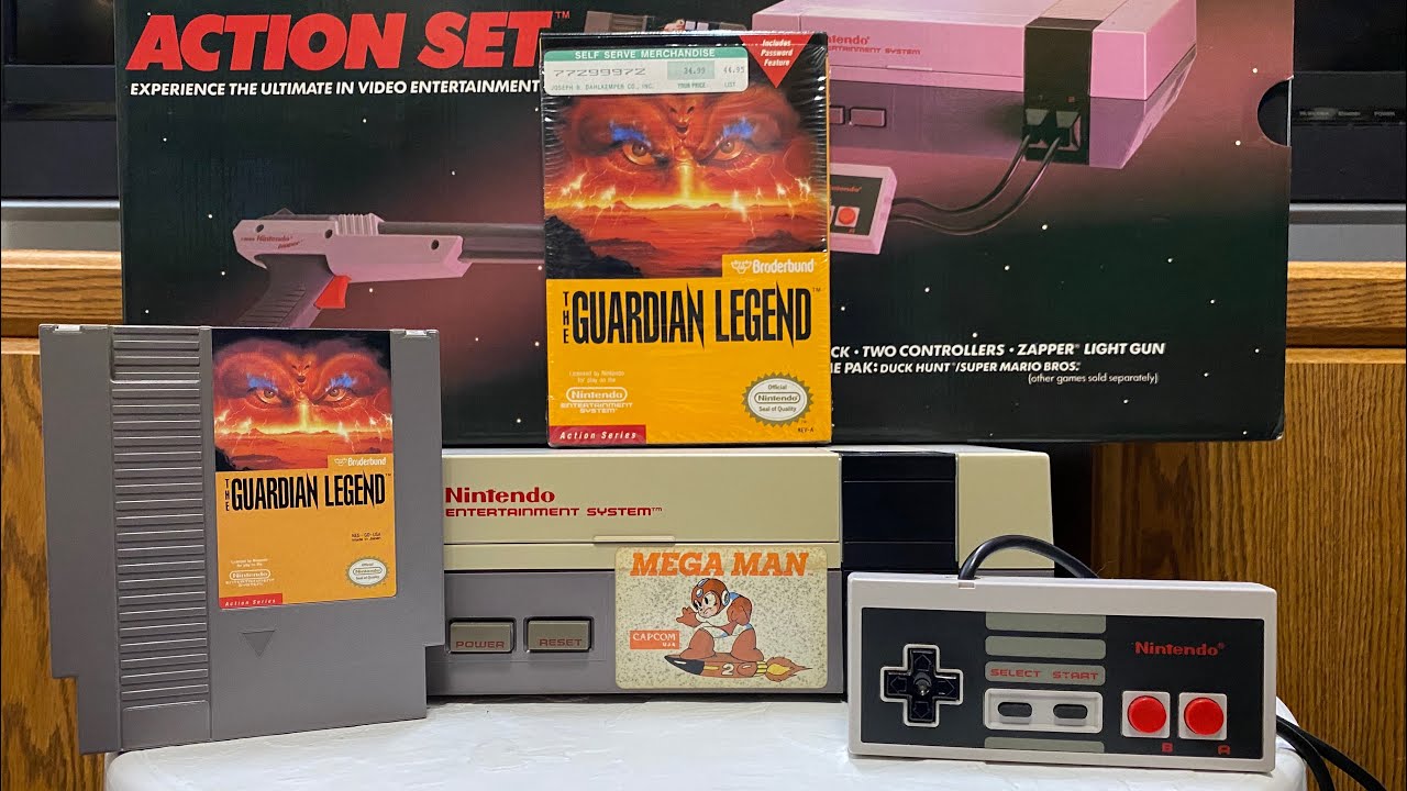 The Guardian Legend (NES) Game Startup - YouTube
