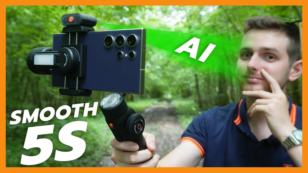 Zhiyun Smooth 5S AI : Le stabilisateur pour téléphone sous intelligence artificielle ! - YouTube