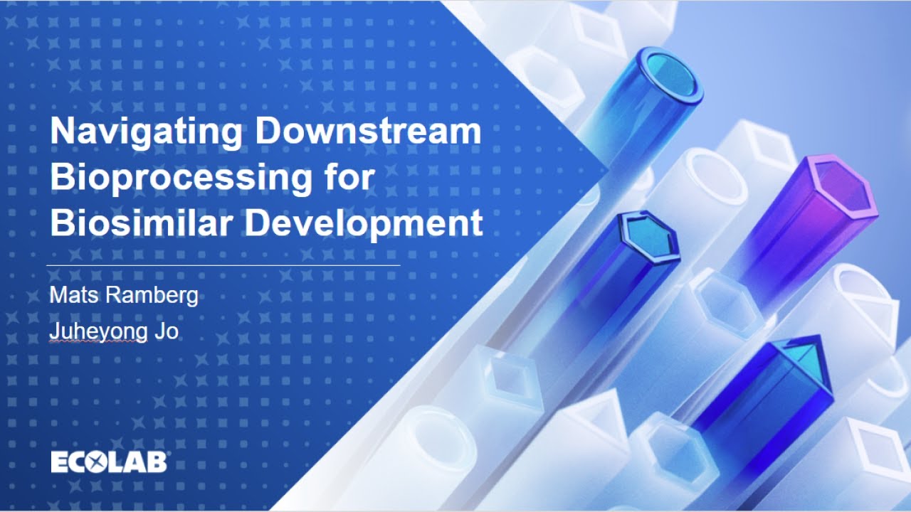 Navigating Downstream Bioprocessing for Biosimilar Development - YouTube