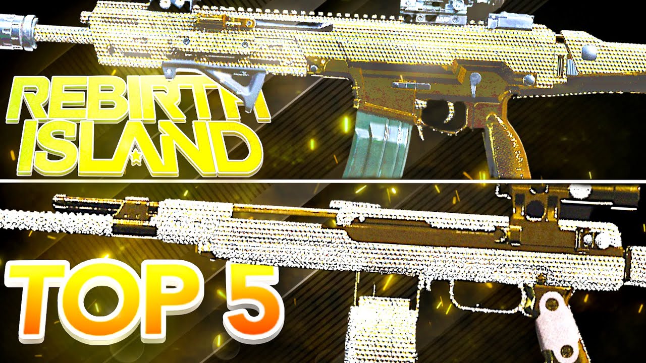 TOP 5 Rebirth Island META ASSAULT RIFLES AFTER UPDATE! 🏝 (Warzone Best ...