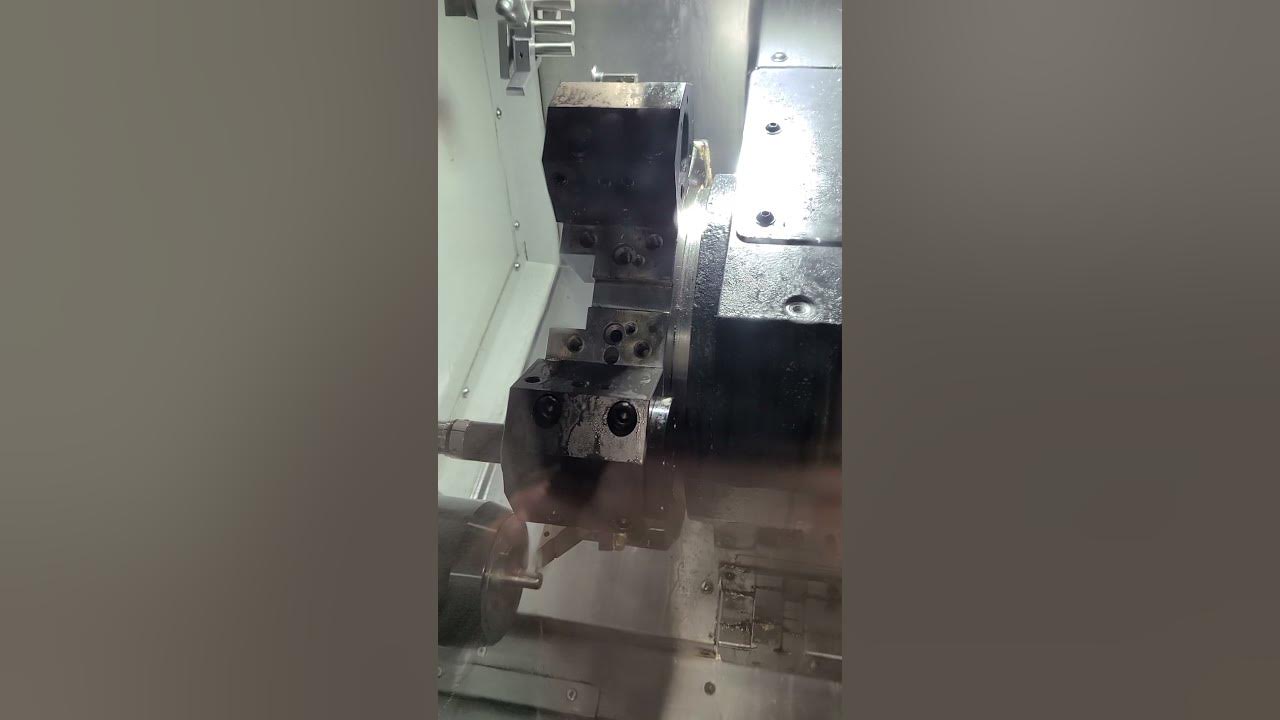 CNC auto load unload - YouTube