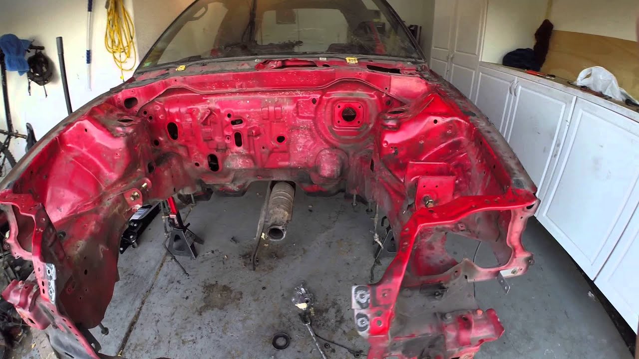 91' Civic Hatchback Si Project Part 1 - YouTube