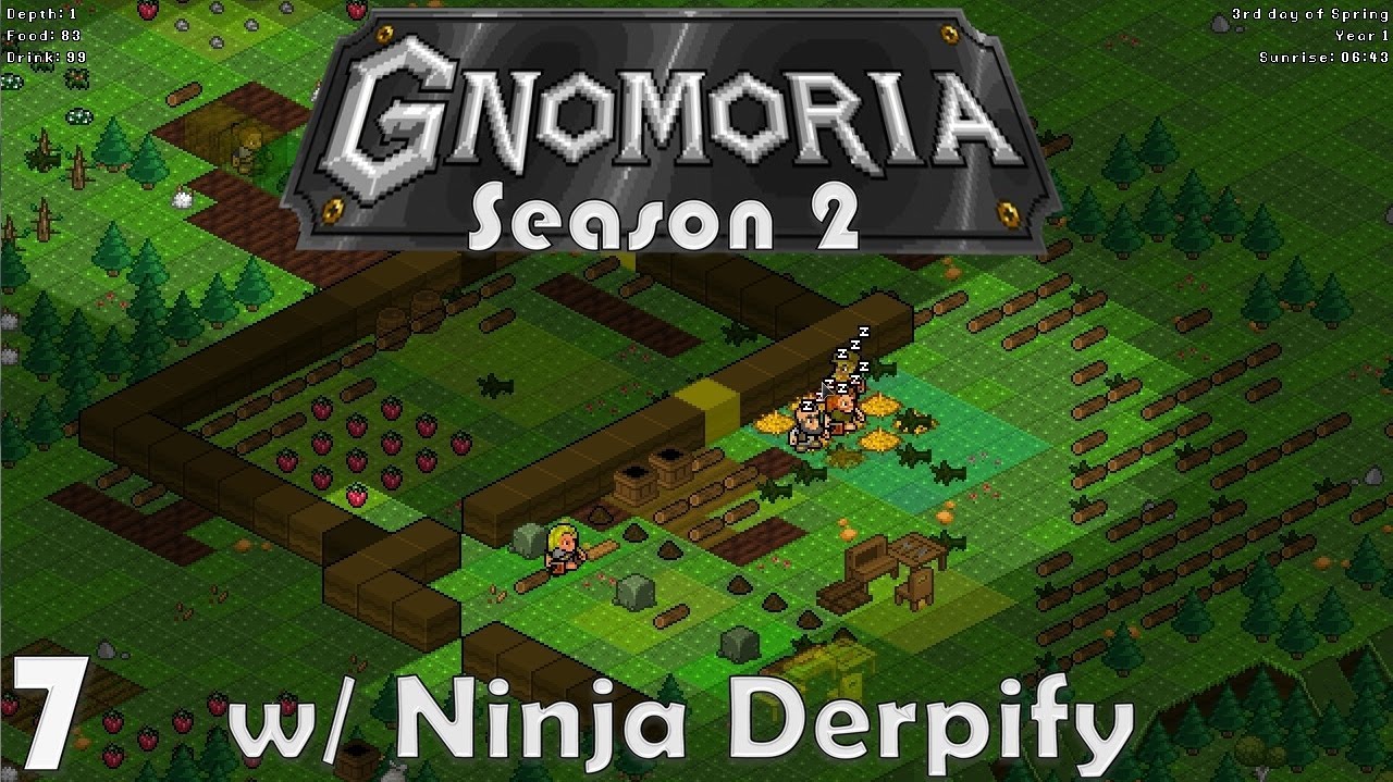 Gnomoria - S2 Ep.7 Gnomads | Let's Play | Ninja Derpify - YouTube