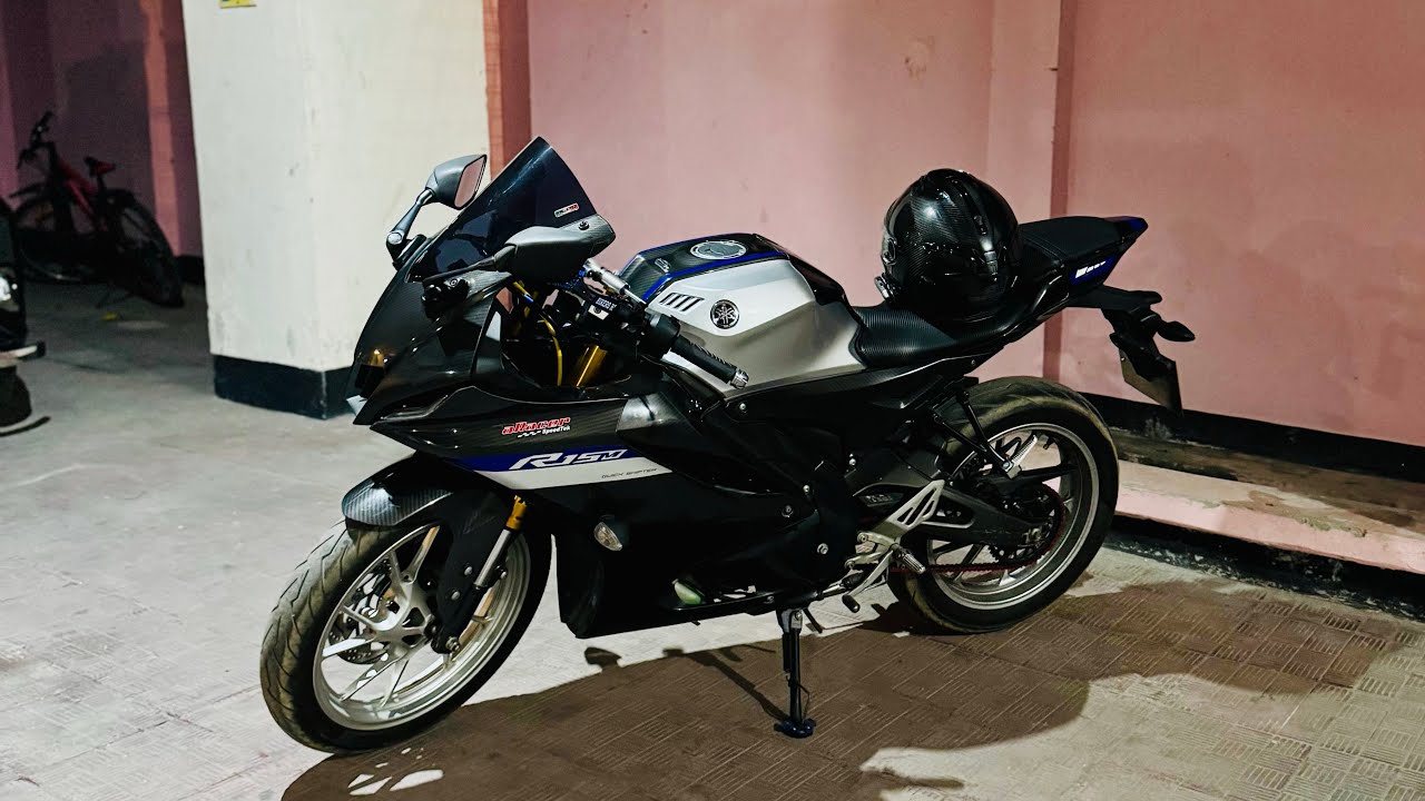 Yamaha R15M Racing Edition ~ 183cc Fine Big Bore Build - YouTube