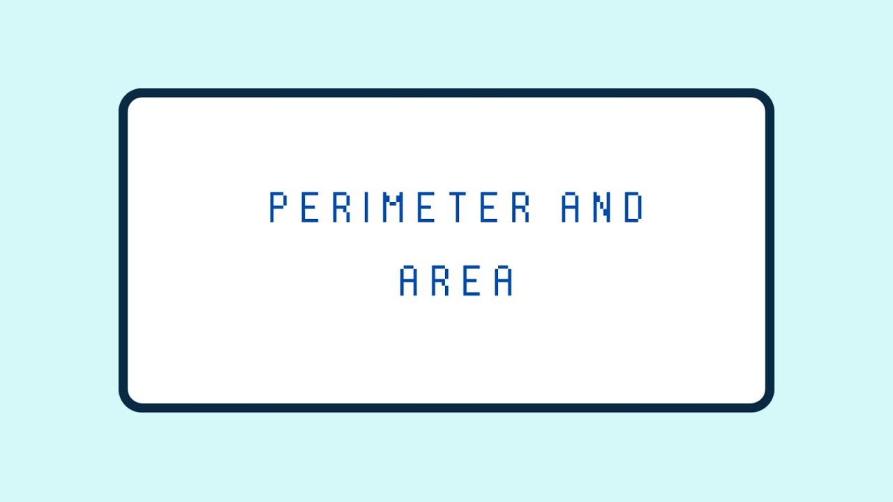 GRADE 7 | PERIMETER AND AREA | PART 1 | P. ROSEMARY | SNS INSTITUTIONS ...
