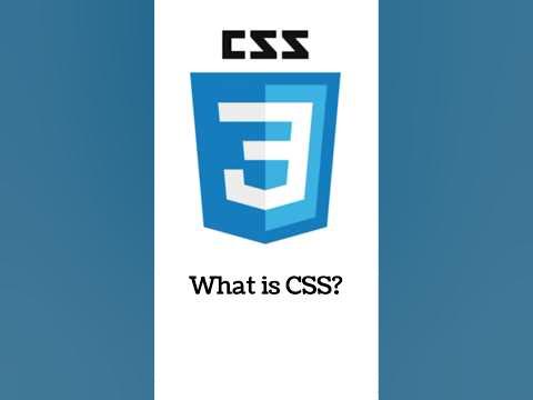 What is CSS?#css #css3 - YouTube