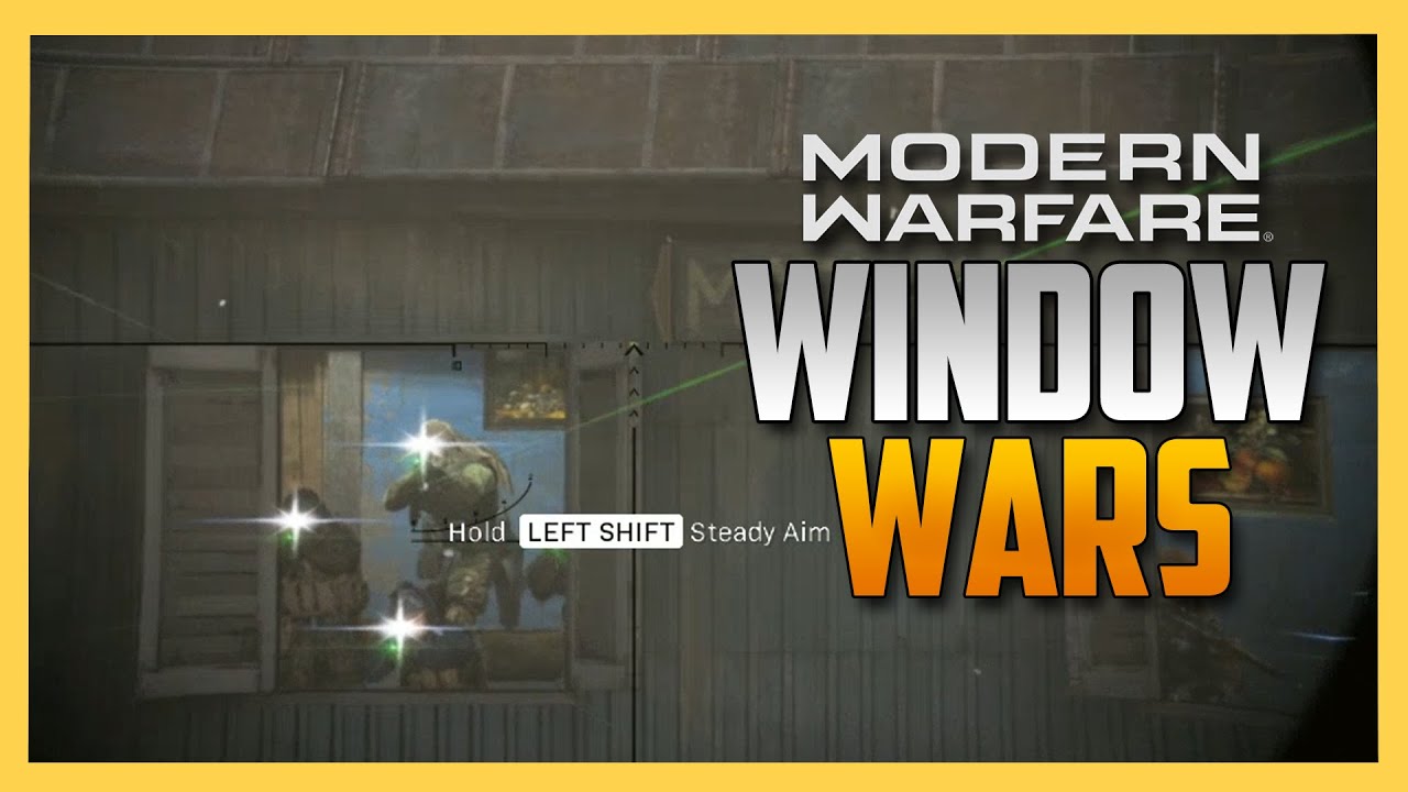 Window Wars in Modern Warfare | Sniper Edition - YouTube