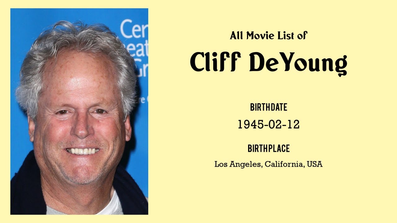 Cliff DeYoung Movies list Cliff DeYoung| Filmography of Cliff DeYoung ...