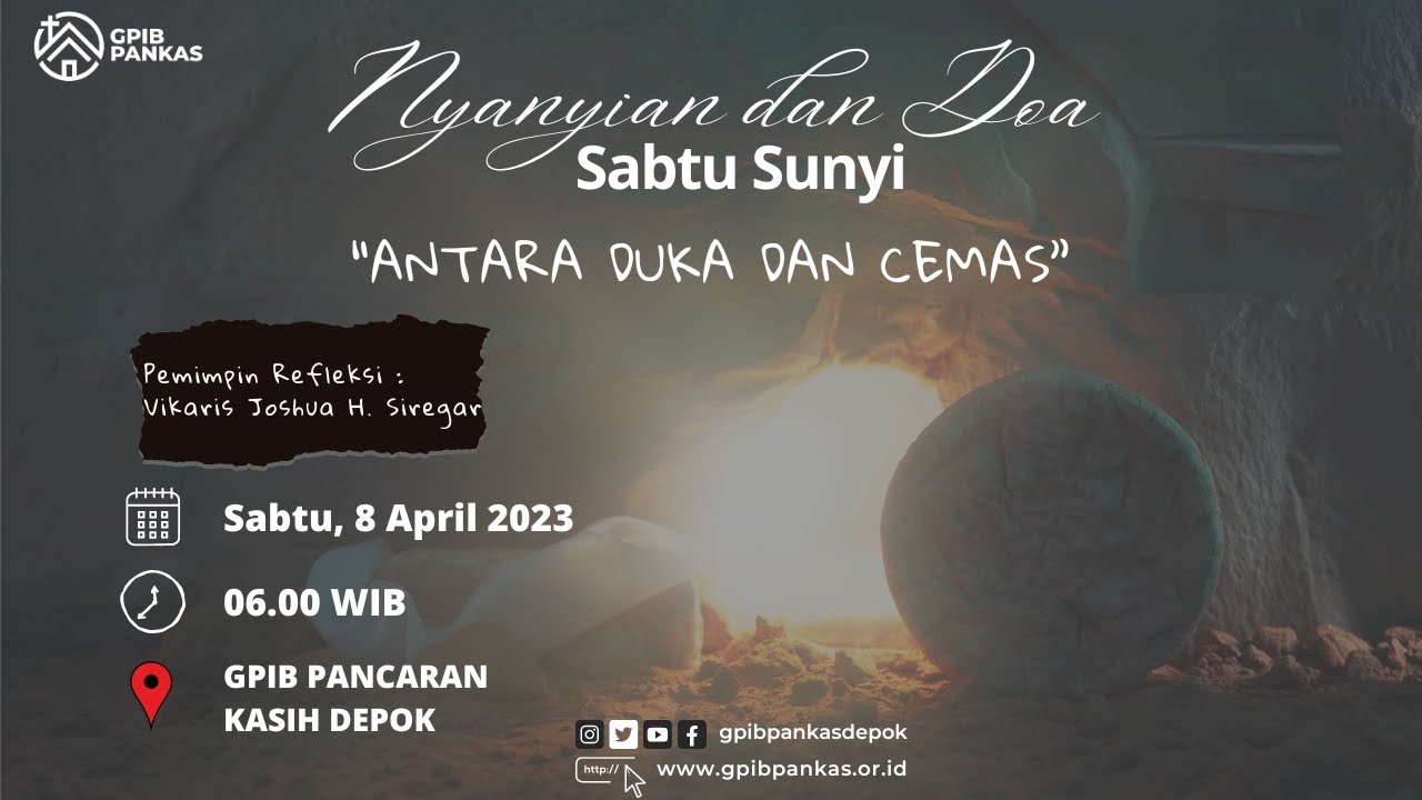 NYANYIAN DAN DOA SABTU SUNYI - YouTube