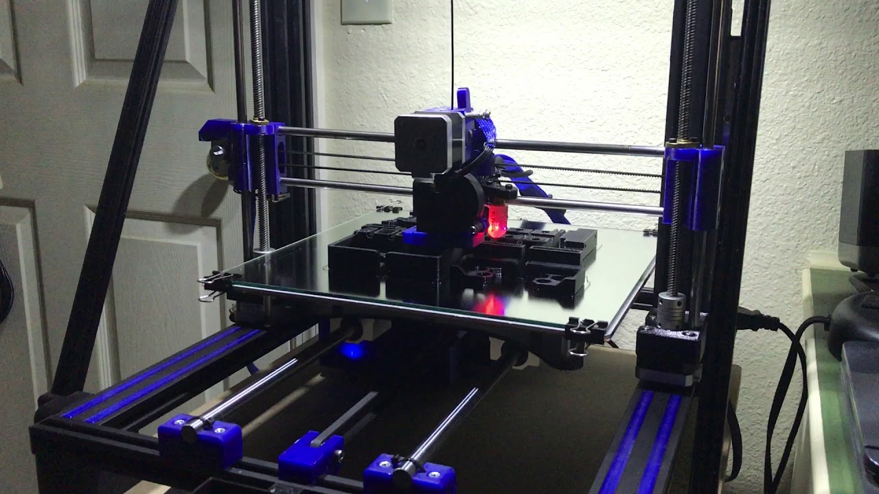 Creality Cr10/S Big Boy Blue Mod - YouTube