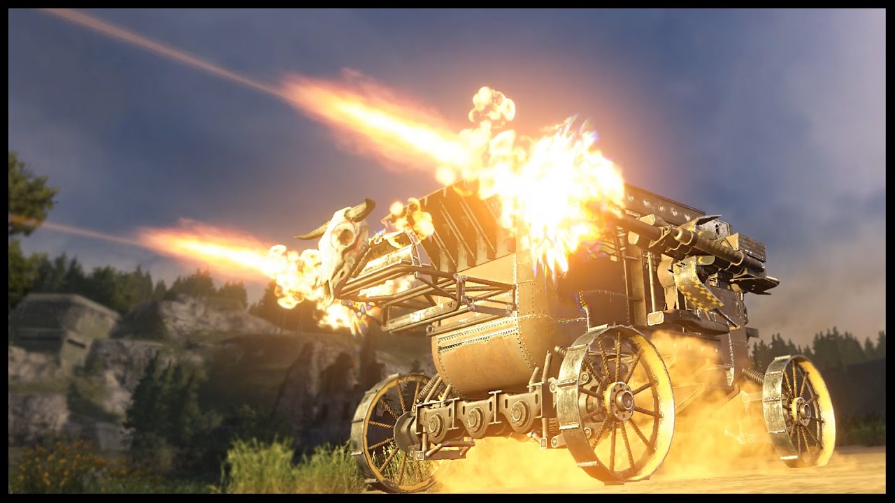 Crossout - STAGECOACH Of Doom! Wild West Build [Crossout Gameplay ...