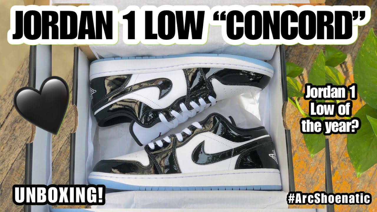 UNBOXING JORDAN 1 LOW “CONCORD” | TAGALOG | VLOG#17 - YouTube