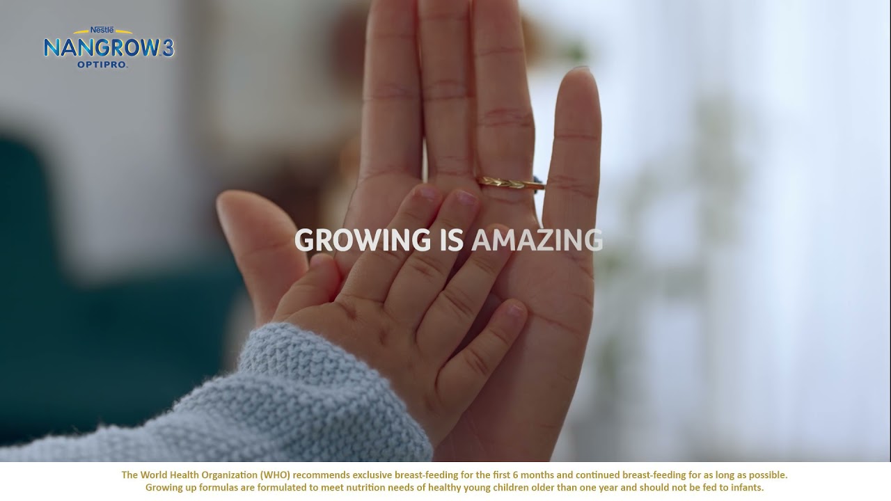 With NESTLÉ NANGROW, nourish your child's every possible! - YouTube
