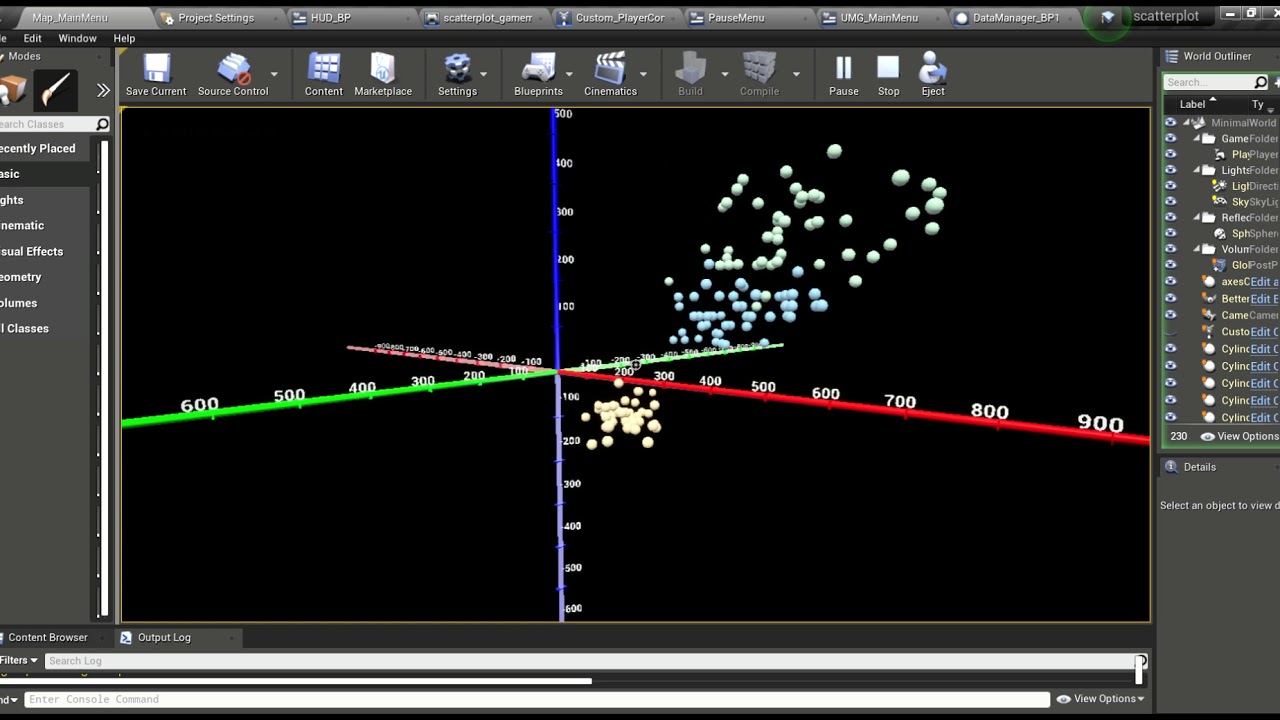 unreal data visualization demo 3 - YouTube