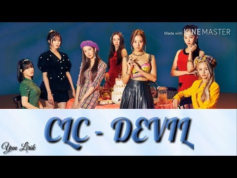 CLC (씨엘씨) - DEVIL (Lyrics Color) - YouTube