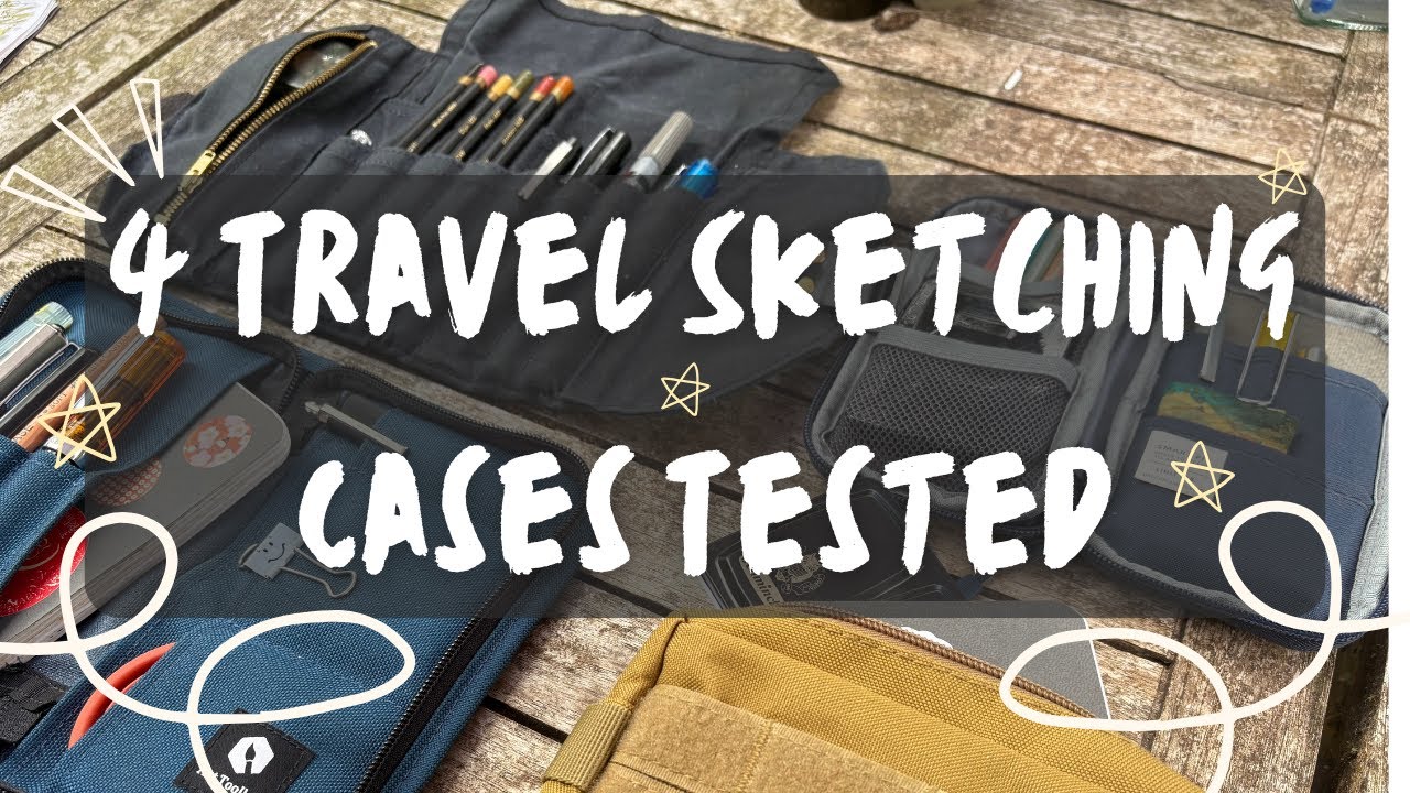 4 Travel Sketching Cases Tested: From Budget to Premium - YouTube
