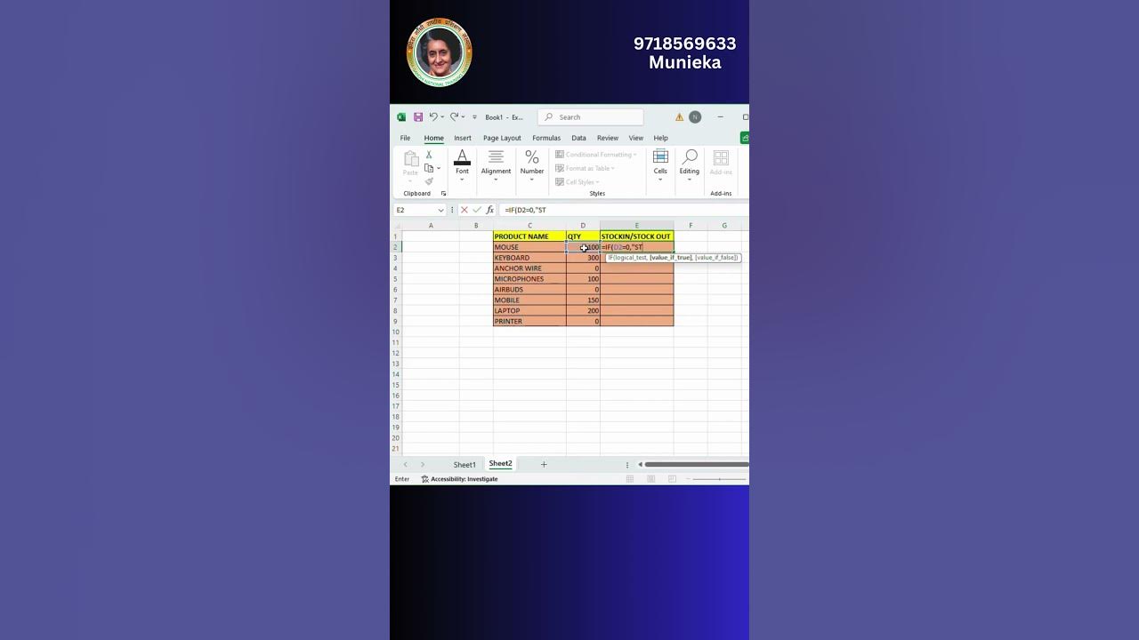 How to put If conditions in Ms-Excel ||Ms-Excel Interview hacks||Learn Ms-Excel Interview ...