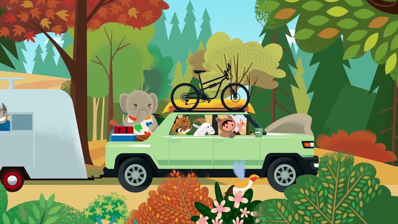 Salesforce Video - 2d Animation - YouTube