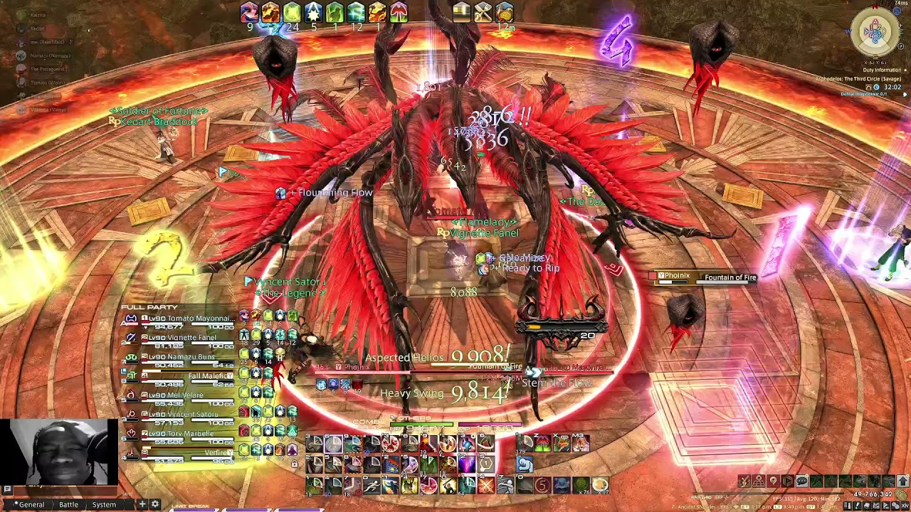 FFXIV: P3S Clear! WAR PoV - YouTube
