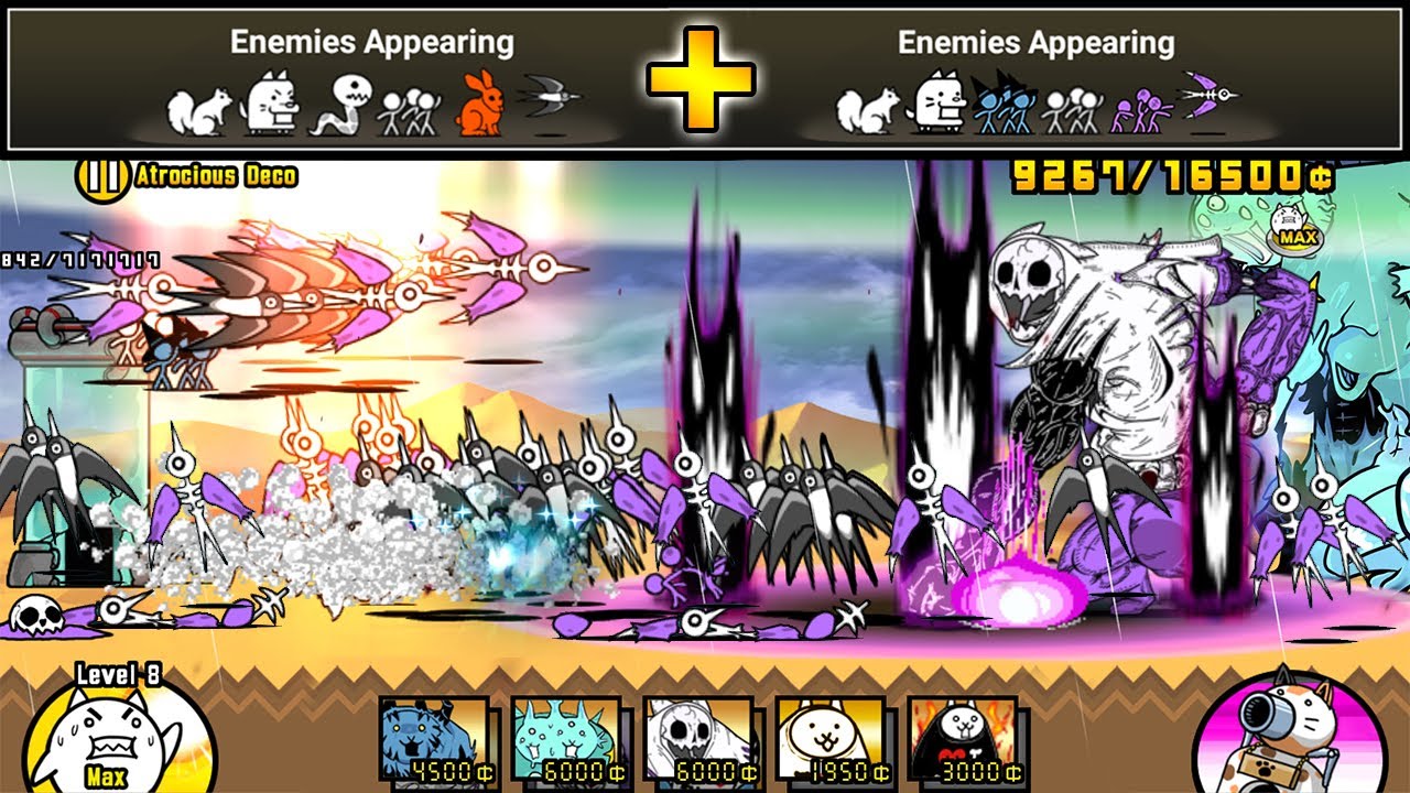 The Battle Cats - Mix Stage! (Spam Brollow & Zollow) - YouTube