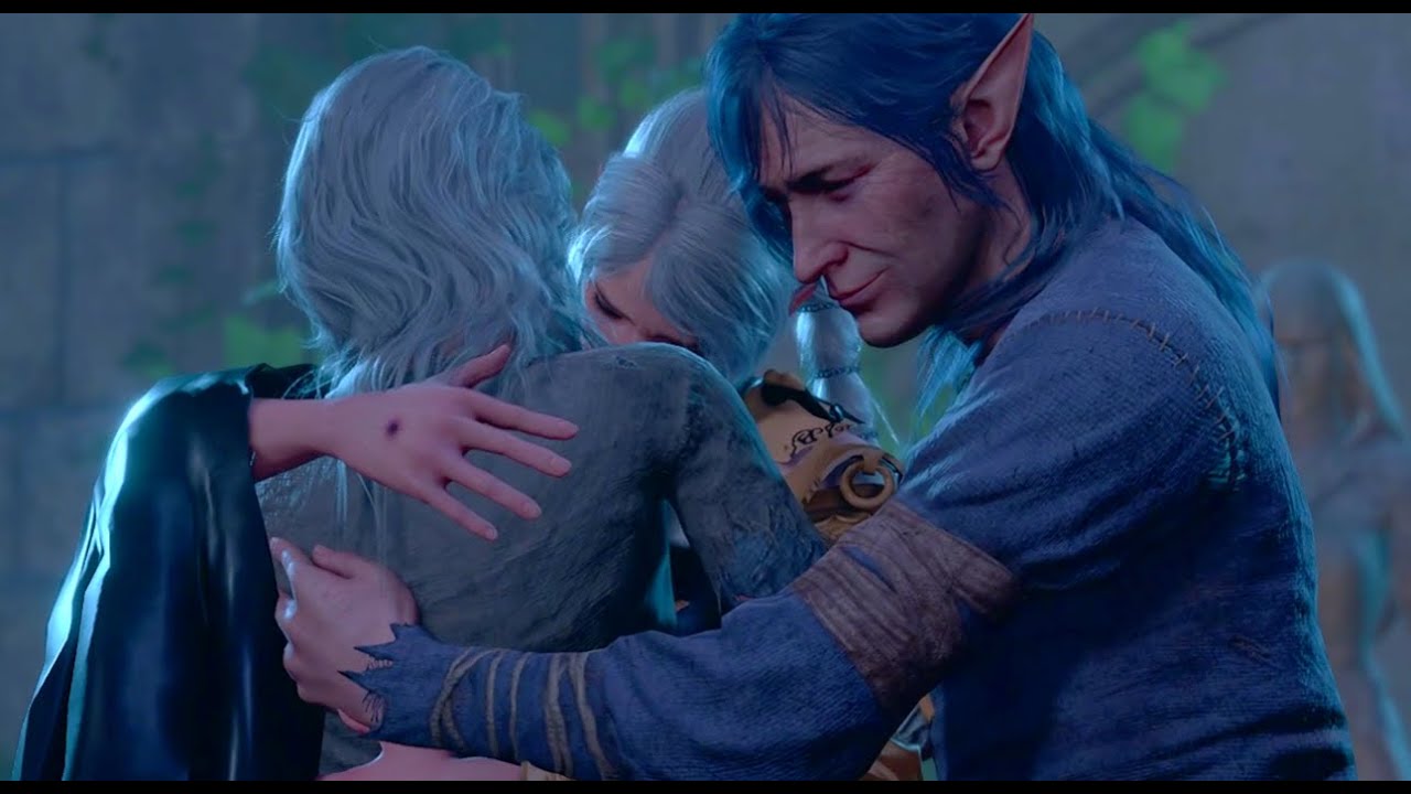 Shadowheart Romance Scene (After saving her parents) #baldursgate3 ...