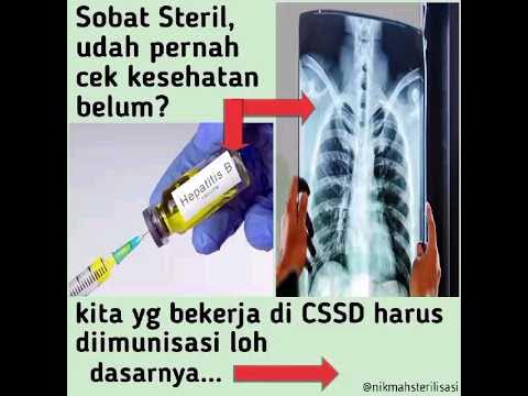 PEMERIKSAAN KESEHATAN PETUGAS CSSD ‼️#cssd #sterilisasi #cekkesehatan ...