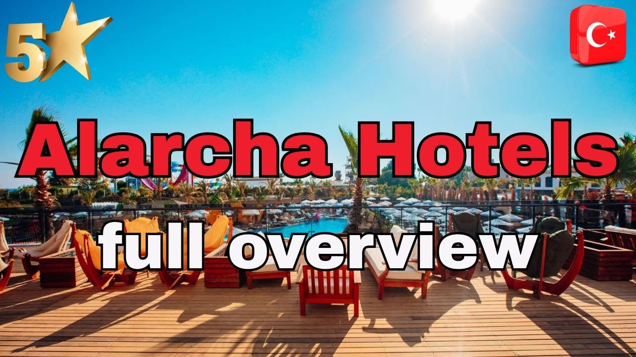 Stunning Views! Alarcha Hotels Türkiye 2025 4K hotel tour Alarcha - YouTube