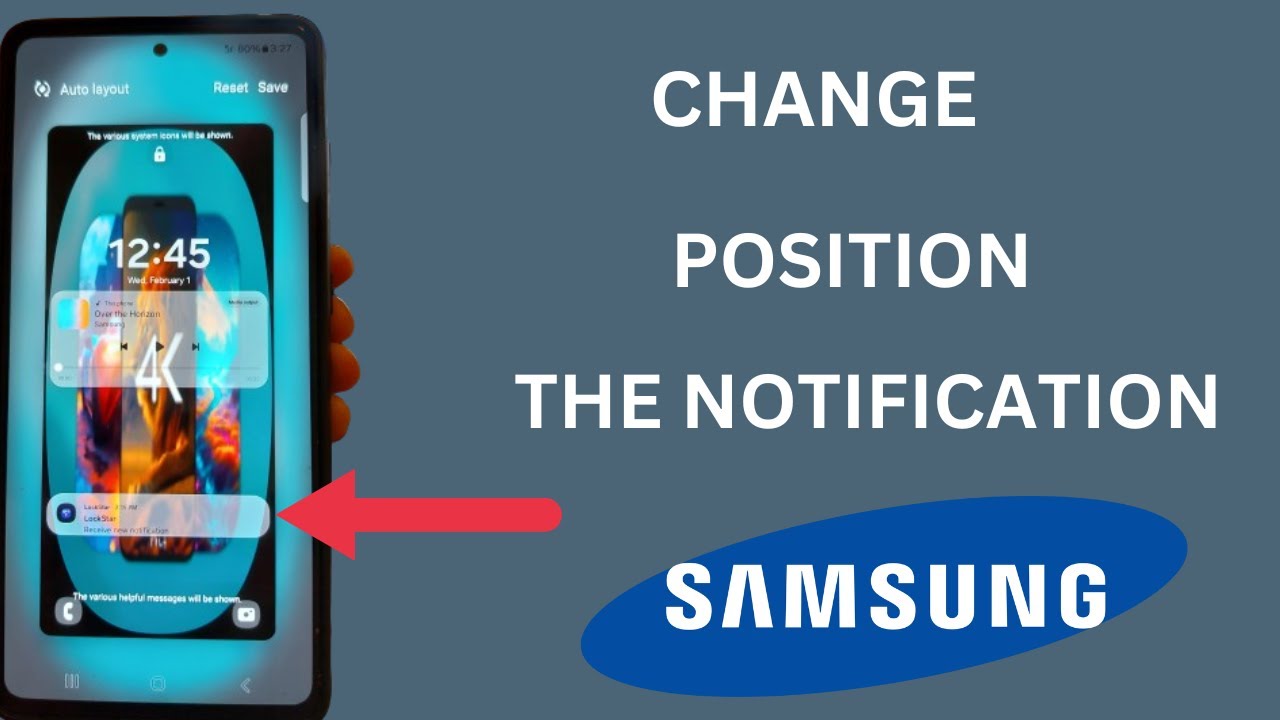 How to Change the Notification Position on Samsung - YouTube