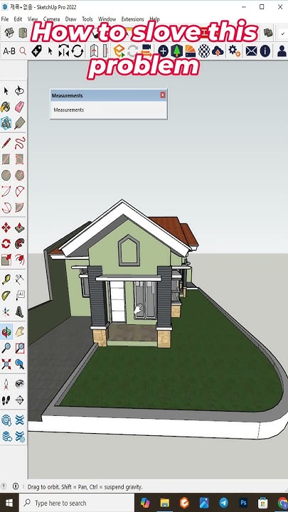 Fix!!! Angles View Error in SketchUp | SketchUp Tips #sketchup #shorts - YouTube