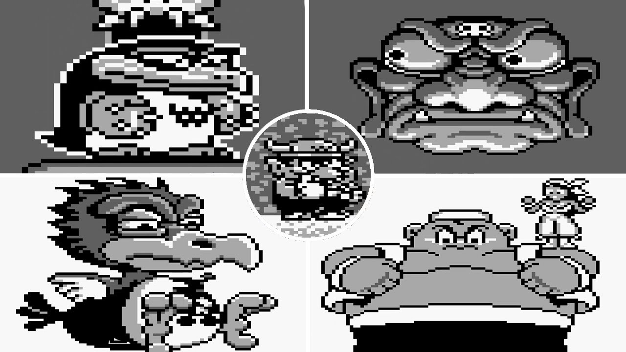 Game n°071 - Wario Land : Super Mario Land 3 ( Gameboy ) All bosses ...