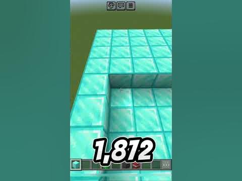 Day 39 of adding one diamond block per subscriber in Minecraft we’re at 1872 subs #minecraft ...