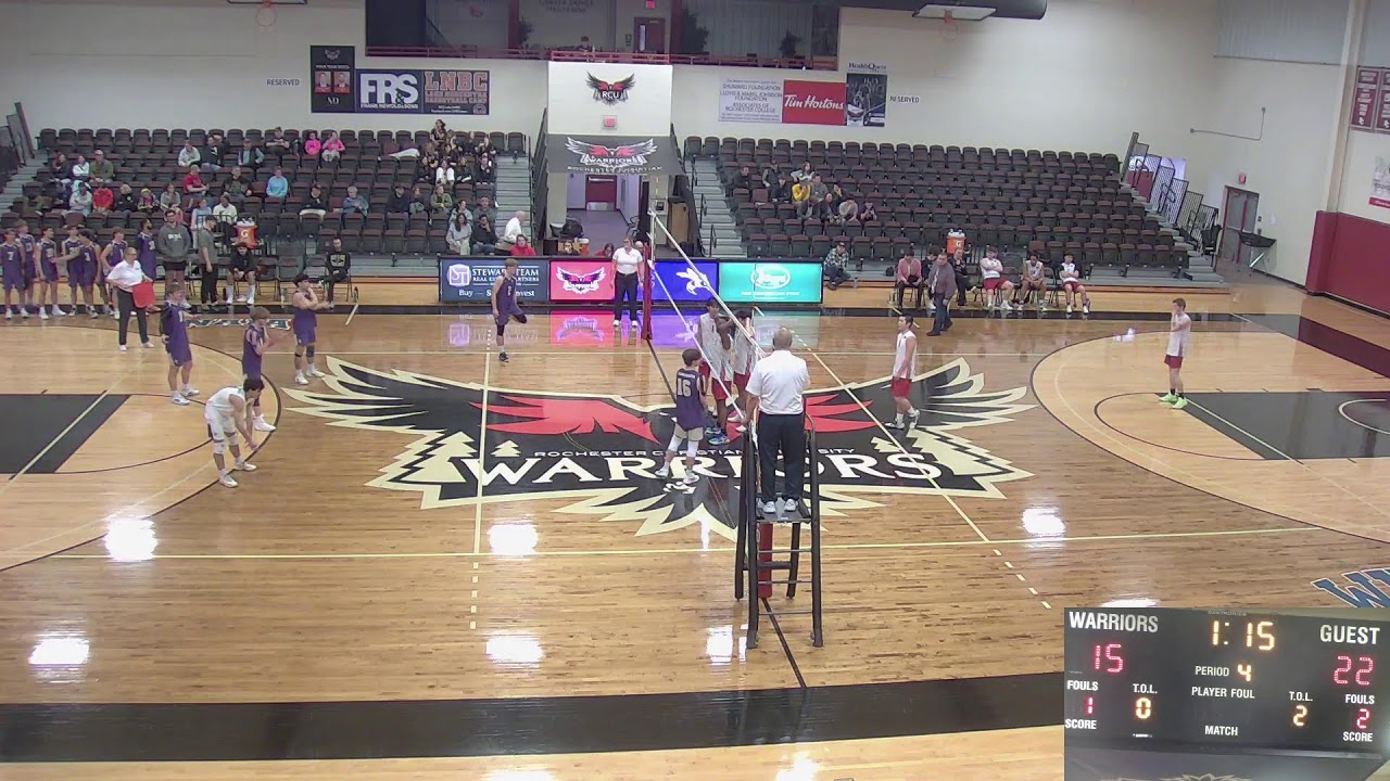 Men's Volleyball - RCU vs Defiance - YouTube
