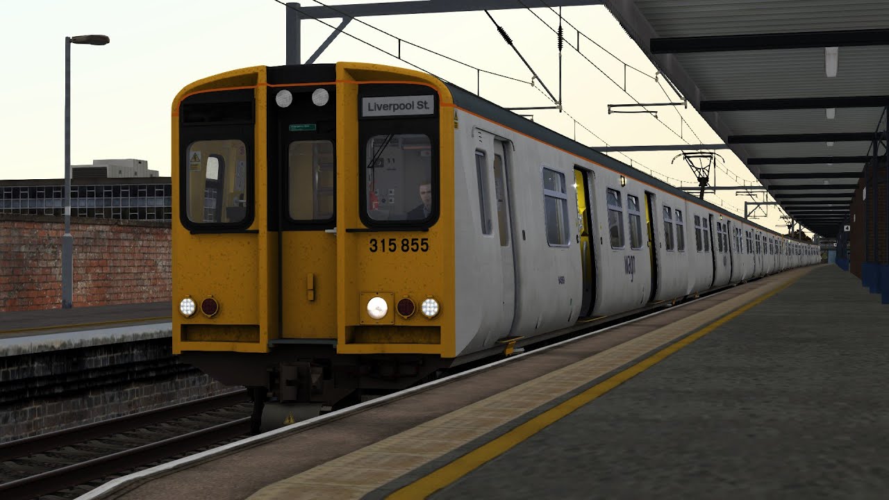 Class 315 (AP) | Shenfield to London Liverpool Street | GEML | Train ...