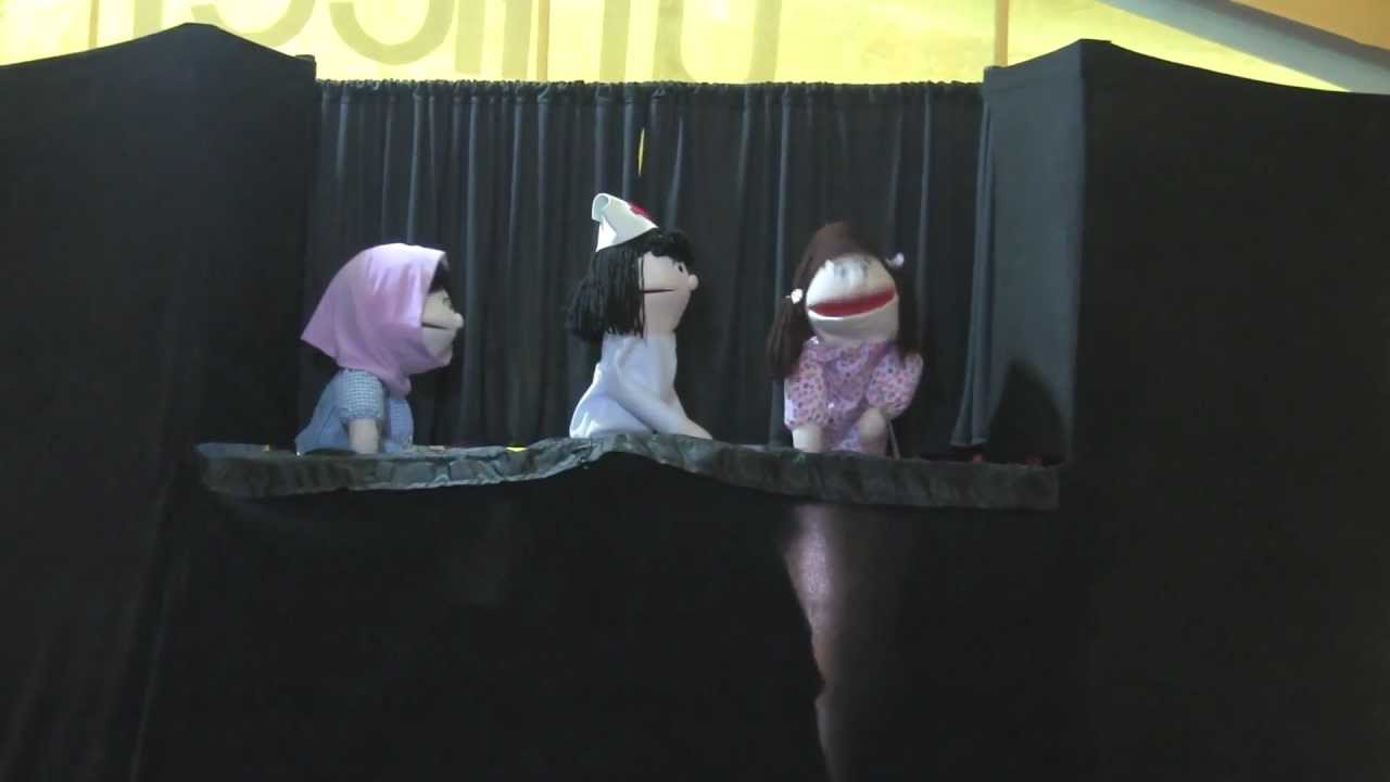 Syrian Refugee Camp, Cyber City - Hygiene Puppet Show in Arabic ...