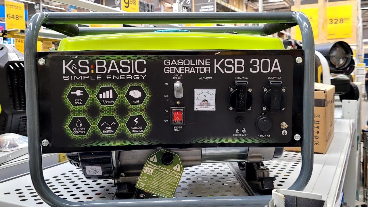 Agregat Prądotwórczy KSB - 30A Pierwsze Uruchomienie . - YouTube