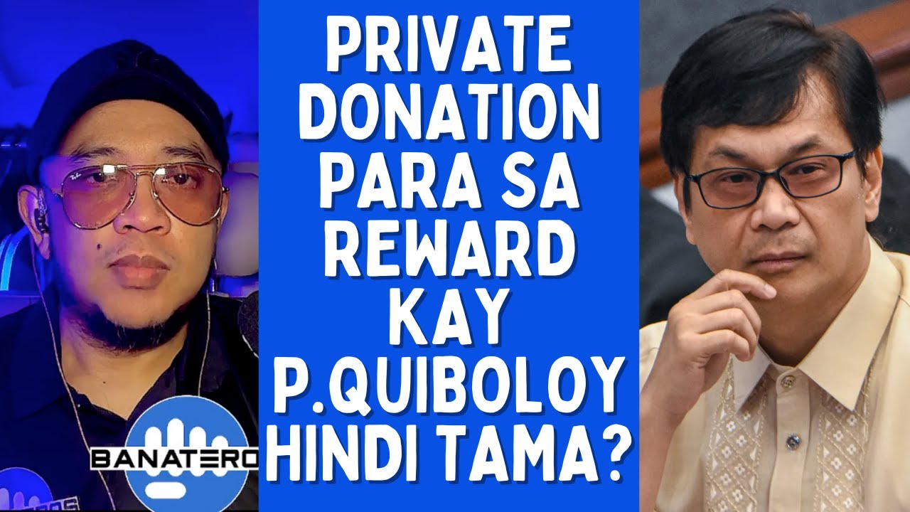 PRIVATE DONATION PARA SA REWARD KAY P.QUIBOLOY HINDI TAMA? - YouTube