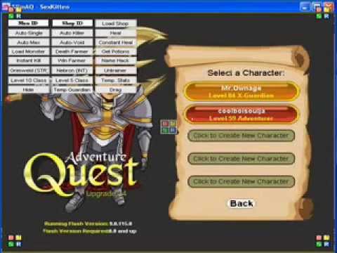 The Best Adventure Quest Trainer Ever! - YouTube