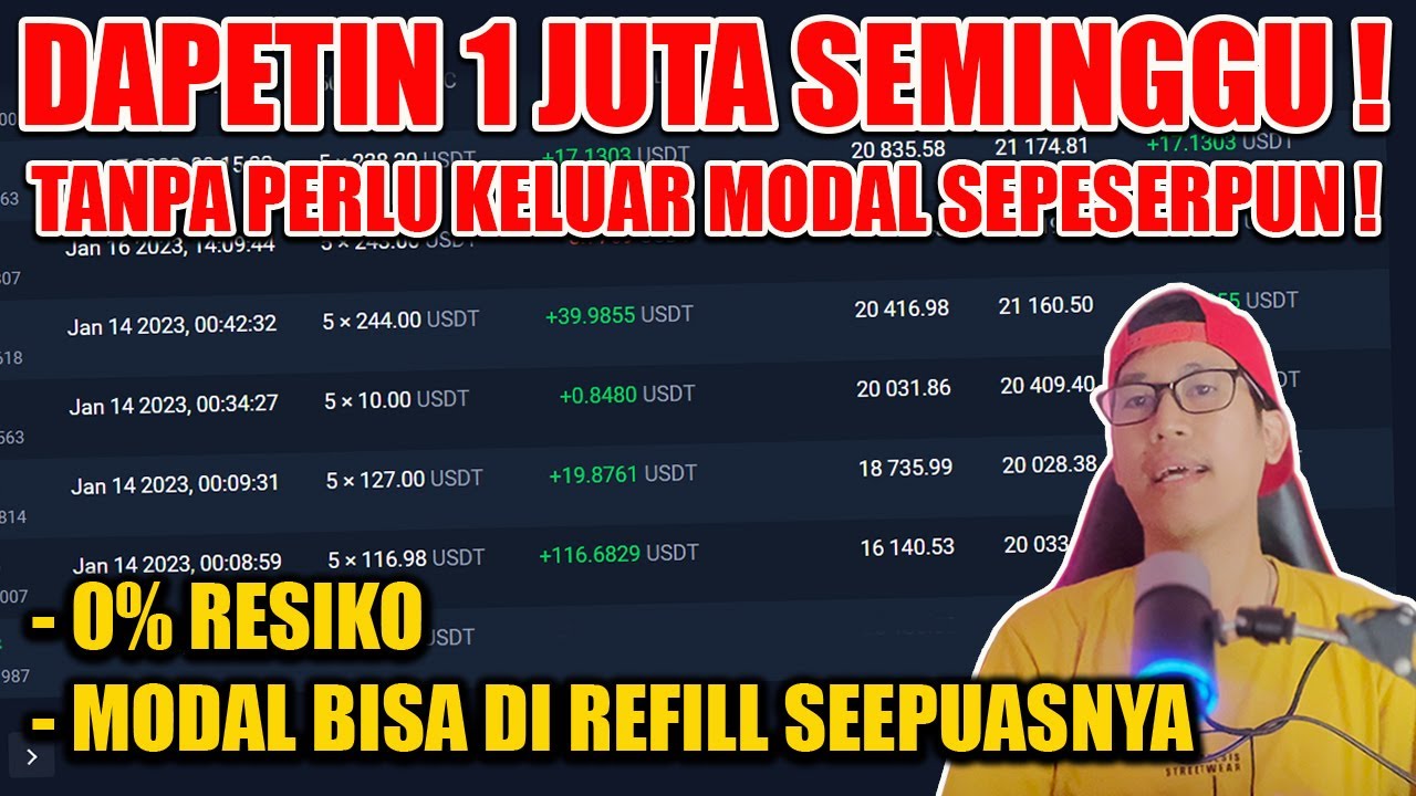 1 JUTA/MINGGU ! 100% GA PERLU KELUAR MODAL, CARA MENGHASILKAN UANG DARI ...