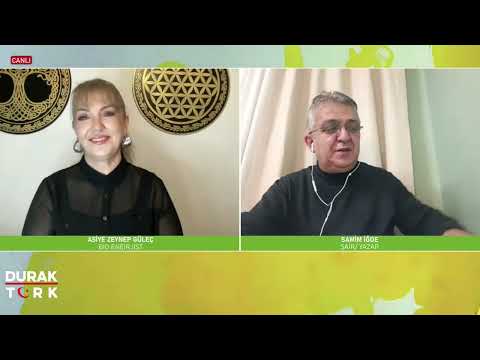 ASİYE ZEYNEP GÜLEÇ İLE NSANA DİR HER ŞEY KONUK; ŞAİR YAZAR SAMİ İĞDE