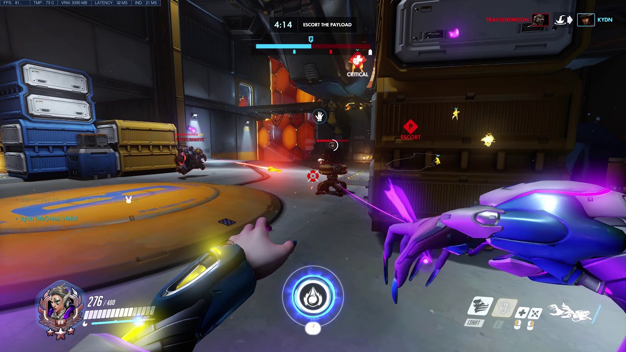 RTX 3080 Overwatch Moria maxed out settings. - YouTube