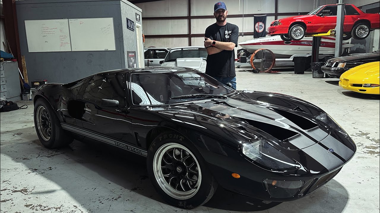 05 Ford GT40 Re-creation made by GT40 North America - YouTube