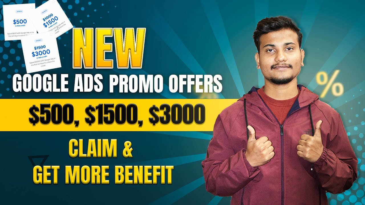Claim Google Ads Promo Code For New Account Number - $500, $1500 ...