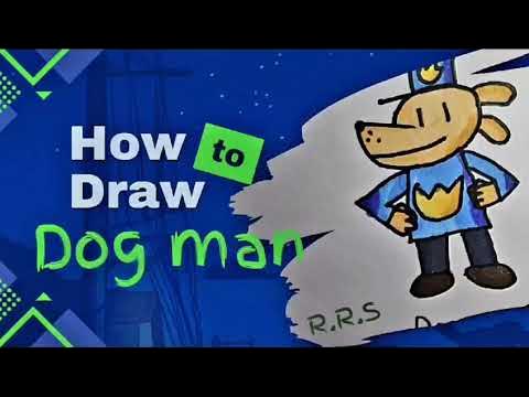How to draw Dog Man - YouTube