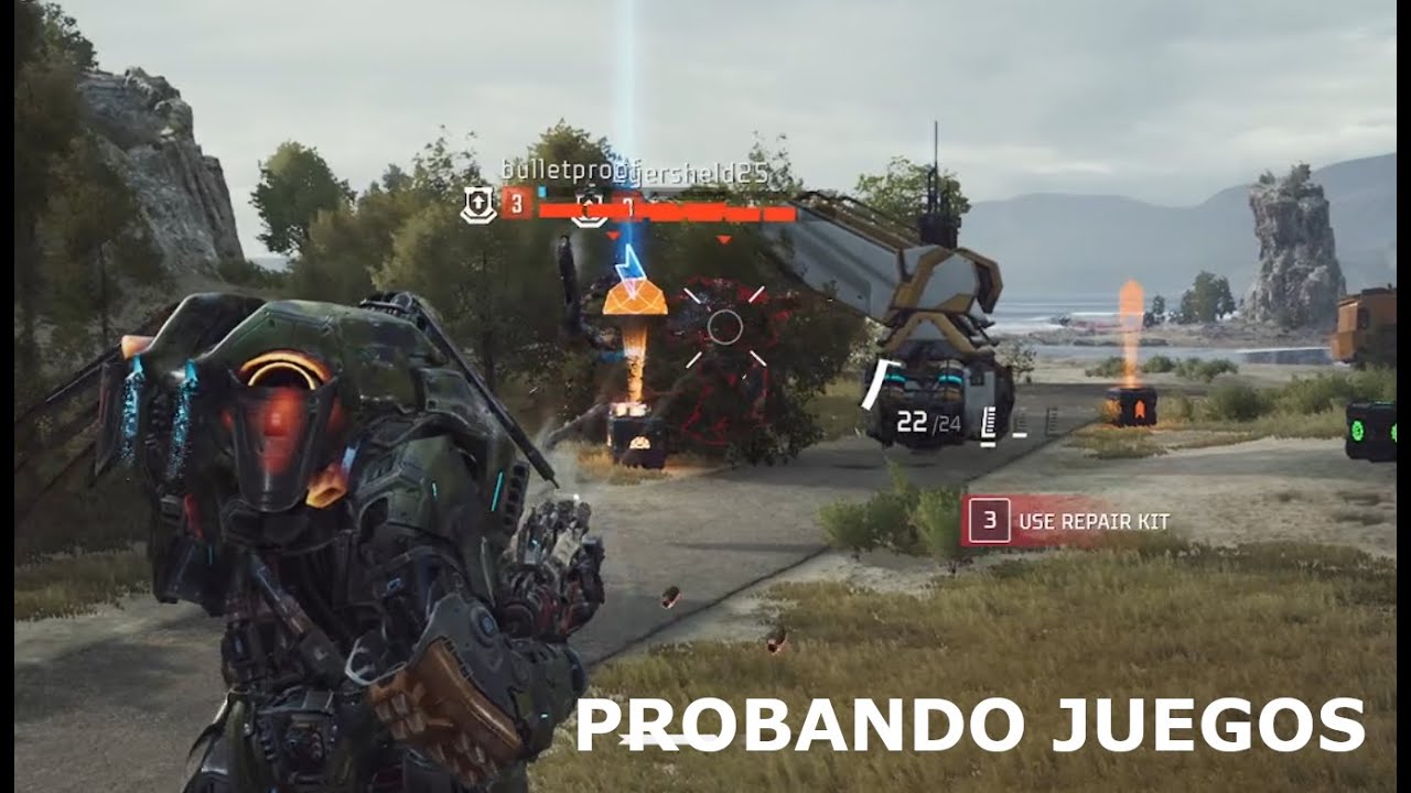 STEEL HUNTERS | Un fortnite con robots mechas | Probando juegos - YouTube