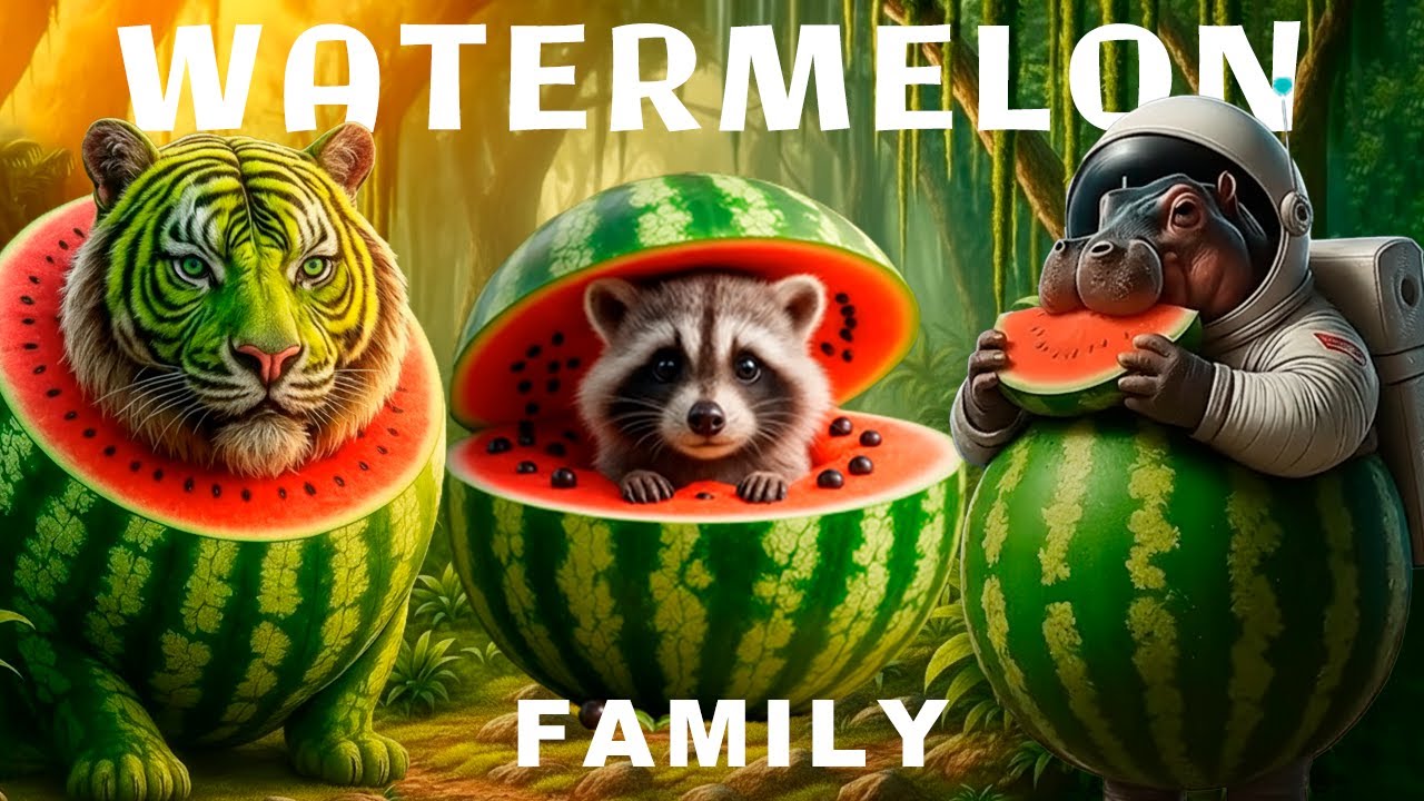 All Italian Brainrot Watermelon Family - YouTube