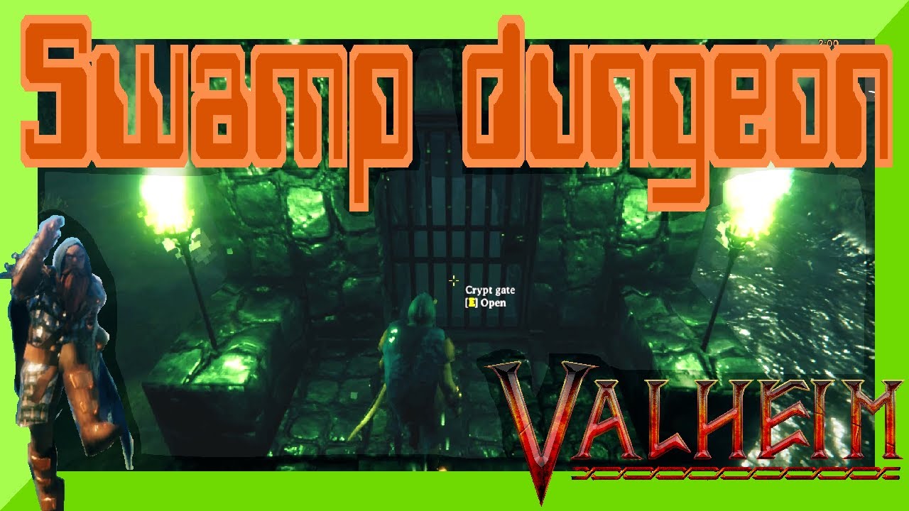 Enter the swamp dungeon! Adventures in Valheim (part 10) - YouTube