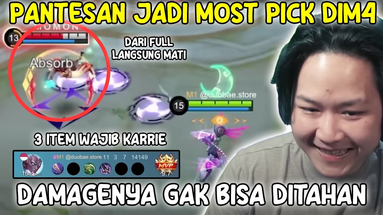 GAK HERAN JADI MOST PICK DAN MOST BAN DI M4 DAMAGENYA GAK MASUK AKAL ...