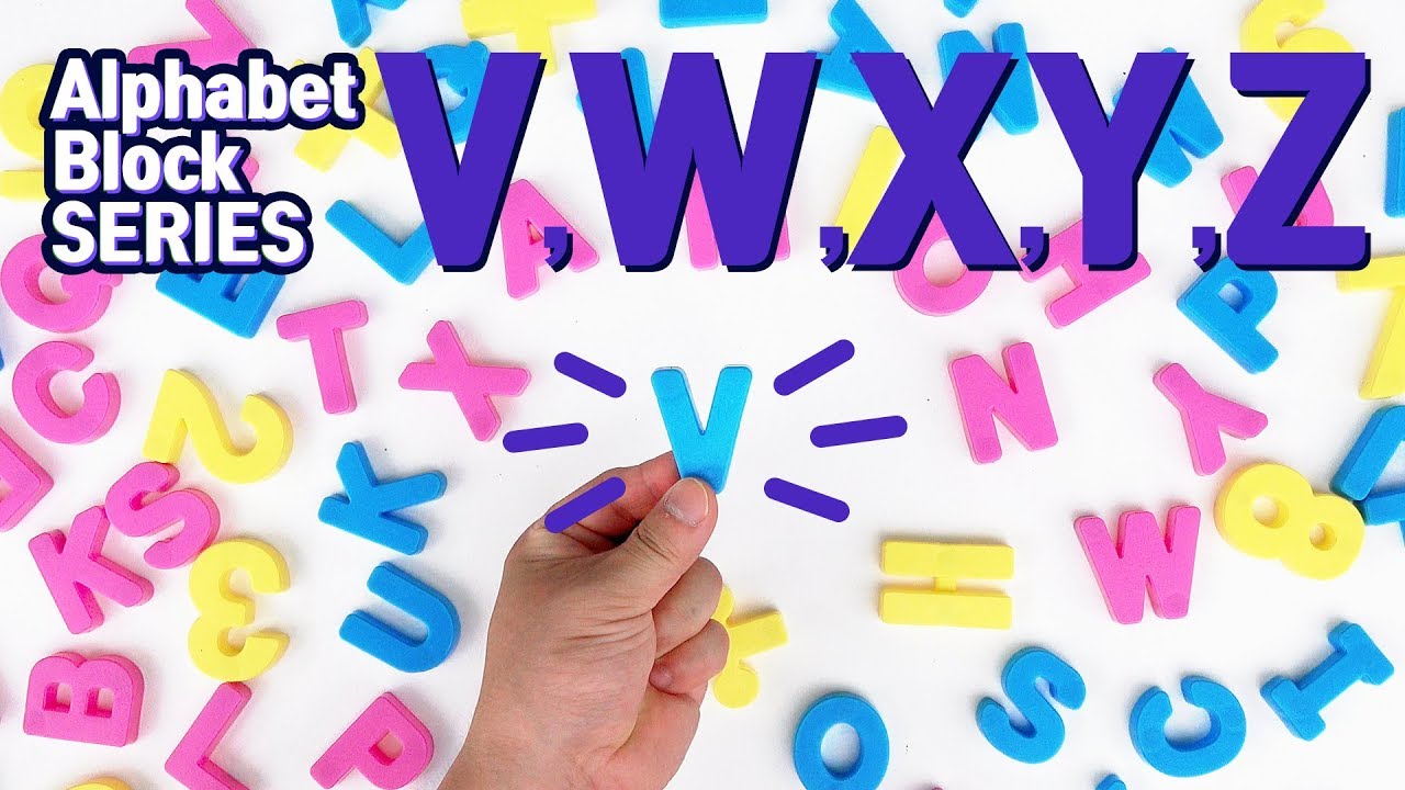Learn English for kids - Alphabet - Letters for toddlers_V.W.X.Y.Z ...