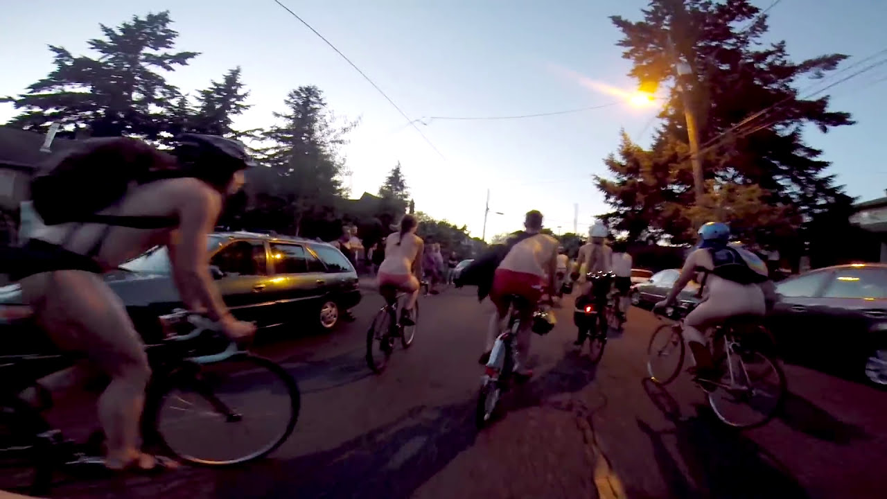 World Naked Bike Ride Portland 2014 Youtube