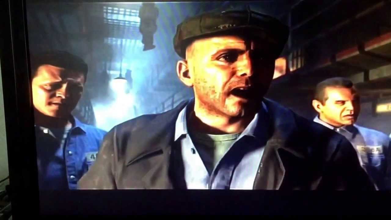 Call of duty official mob of the dead cut scene part - YouTube